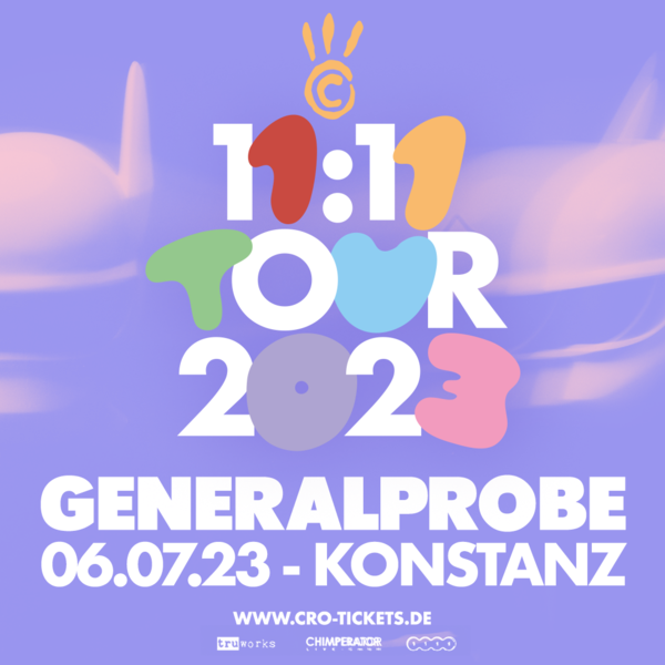 CRO | 11:11 Open Air Tour 2023 - Zusatzshow Generalprobe • 06.07.2023 ...