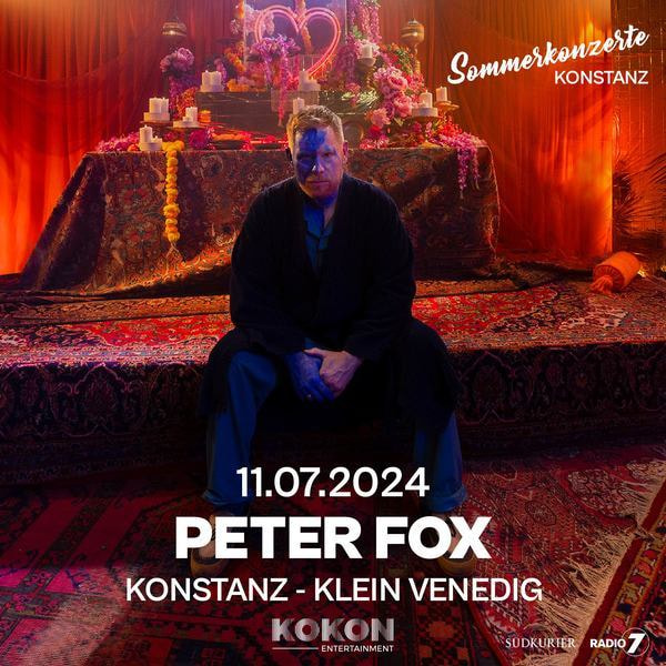 Peter Fox - Live 2024 • 11.07.2024 • Klein Venedig Areal , Konstanz • Ticket kaufen bei tickets ...