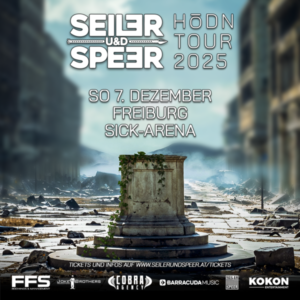 Seiler und Speer Tour 2025 • 07.12.2025 • SICK-ARENA, Freiburg im Breisgau • Ticket kaufen bei ...